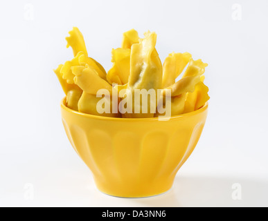 Bowl of candy wrapper shaped pasta Stock Photo - Alamy
