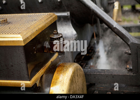 The 1932 Edison steam locomotive is seen in Dearborn' Greenfield ...