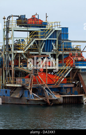Diamond mining ship, Walvis Bay, Namibia, Africa Stock Photo - Alamy