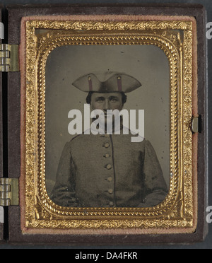 Private Thomas Green of the 11th Massachusetts Infantry Regiment is ...