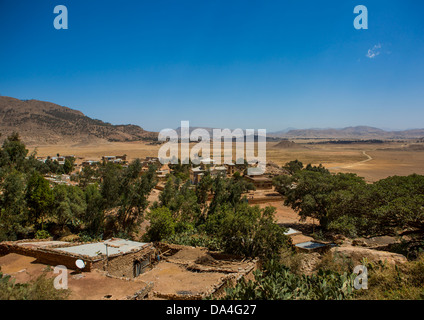 Houses In The Hill, Senafe, Eritrea Stock Photo - Alamy
