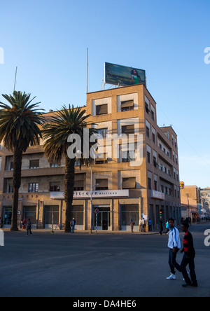 Art Deco Italian Colonial Building, Asmara, Eritrea Stock Photo - Alamy