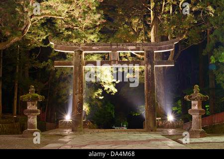 Tori gate in Nikko, Japan Stock Photo - Alamy