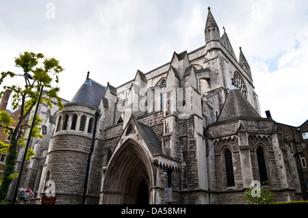Exterior of St James's Roman Catholic Church, Spanish Place, Marylebone ...
