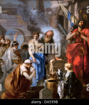 Sébastien Bourdon, (artist), French, 1616 - 1671, Jesus and the ...