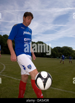 Former Portsmouth FC soccer player Joe Laidlaw before an exhibition ...