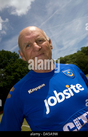 Topless footballers smile Stock Photo - Alamy