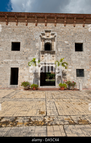Alcázar de Don Diego Colón, Santo Domnigo, Dominican Republic Stock ...
