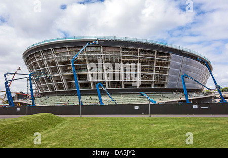 Construction is progressing on the new Scottish National Arena (The ...