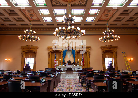 The Ohio General Assembly at the Ohio Statehouse in Columbus, Ohio, USA ...