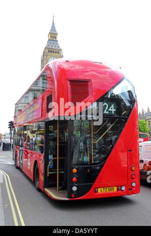 New London Double-decker "Boris" Bus, London, England, UK Stock Photo ...