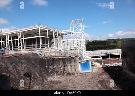 New Morrisons store in construction Stock Photo - Alamy