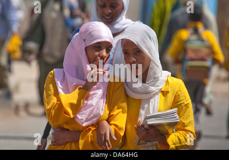 People, Harar, Ethiopia, UNESCO, world cultural heritage, Africa, town ...