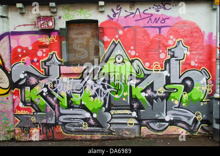 Graffiti on a wall in Leeds Stock Photo - Alamy