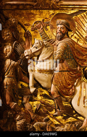 Camino Xacobeo de Santiago Retable Santiago Apostol Santa María de ...