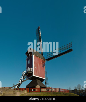 Post-mill, Mierlo, , Noord-Brabant, Netherlands, René van der Meer ...