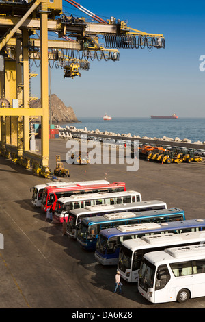 Tourist ships in the port in Muscat, Oman Stock Photo - Alamy