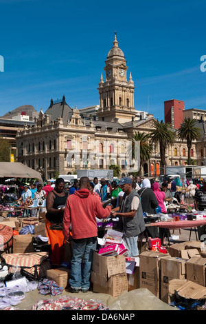 City Hall on the Grand Parade square in Cape Town, South Africa Stock ...