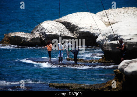 July 5, 2013 - Ras Al-Naqoura, Ras al-Naqoura, Palestinian Territory ...