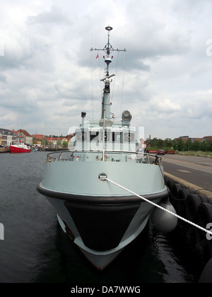 MHV 909 in Fredericia harbor, 1 Stock Photo - Alamy