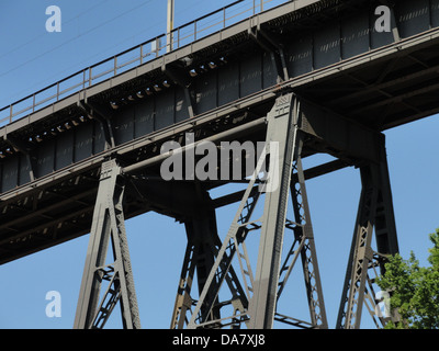 The Rendsburger Hochbrücke (Rendsburg High Bridge) is a notable ...