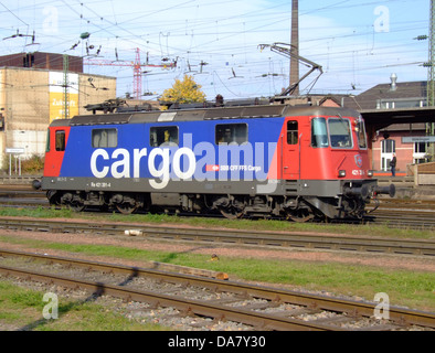 SBB (Swiss Railways) freight train Stock Photo - Alamy