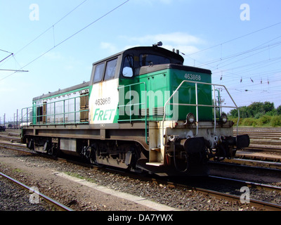 A photograph of SNCF Fret 463868, a freight train operated by the ...