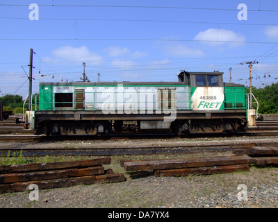 Photograph of the SNCF Fret 463868, a freight train operated by the ...