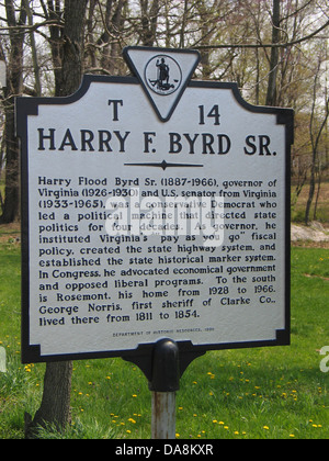 Harry F. Byrd c. 1930 Stock Photo - Alamy