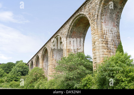 View of Cefn viaduct North Wales UK Stock Photo - Alamy