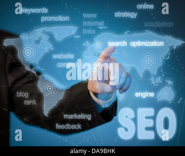 SEO - Search engine optimization, Digital marketing and internet ...