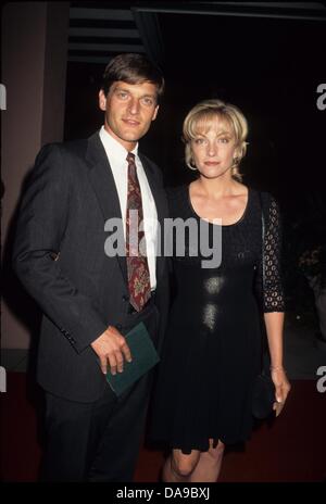 CECIL HOFFMAN at ABC fall season 1995 kickoff , Beverly Hills Hotel ...