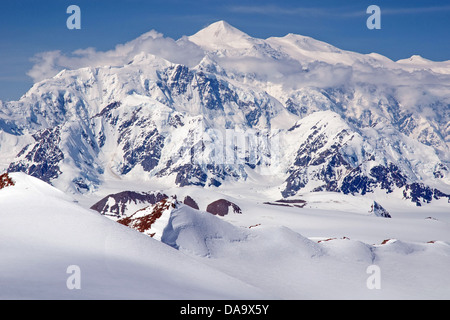 Mount Logan in Yukon Territory, Canada Stock Photo - Alamy