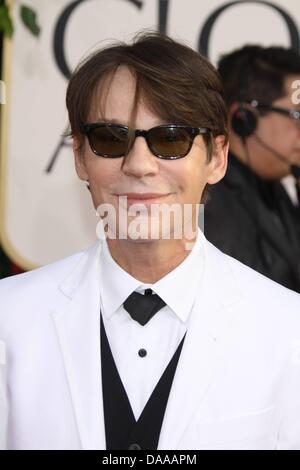 US actor and producer Steve Antin and US producer Stacy Cramer arrive ...