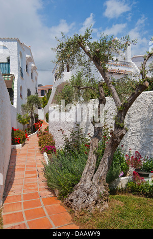 El Capistrano, village, Nerja, Malaga, La Axarquia, Costa del Sol ...