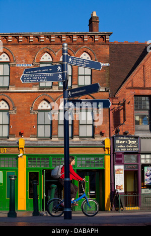 Street Sign Broad Street Birmingham Stock Photo - Alamy