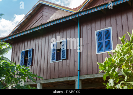 A homestay at Chambok Ecotourism Resort, Cambodia, Indochina Stock ...