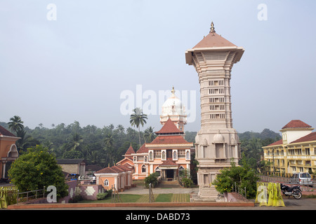 Shri Shantadurga Temple, Kunkallikarin, Fatorpa, Goa, India Stock Photo ...