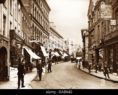 Kidderminster Vicar Street early 1900s Stock Photo - Alamy
