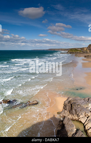 Porth; Newquay; Cornwall; UK Stock Photo - Alamy