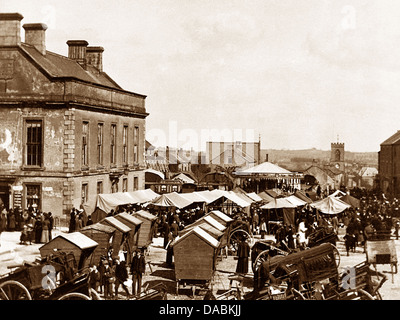 Market Place Leyburn Yorkshire England Stock Photo - Alamy