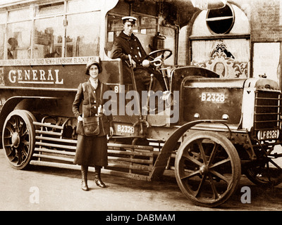 London General bus, London, early 1900s Stock Photo - Alamy