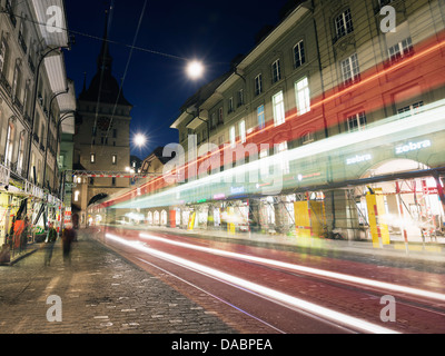 Berne by night, Switzerland Europe Stock Photo - Alamy