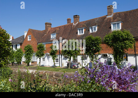 Street view of the village of Burwash, East Sussex, UK Stock Photo - Alamy