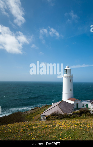 Trevose Head Lighthouse, North Cornwall, England, UK Stock Photo - Alamy