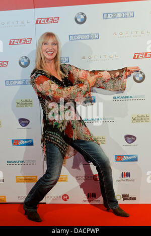 Actress Sabine Kaack poses on the red carpet prior to the 'Tele 5 ...