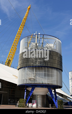 Ventilation system at O2 Arena, Greenwich, London, England, United ...