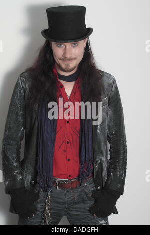 Keyboarder, singer and song writer Tuomas Holopainen of the Finnish ...