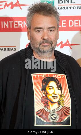 Luc Besson attends a photocall for the movie "Dogman" at the 80th ...