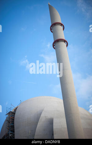 The construction site of the new mosque is seen in Cologne, Germany, 31 ...